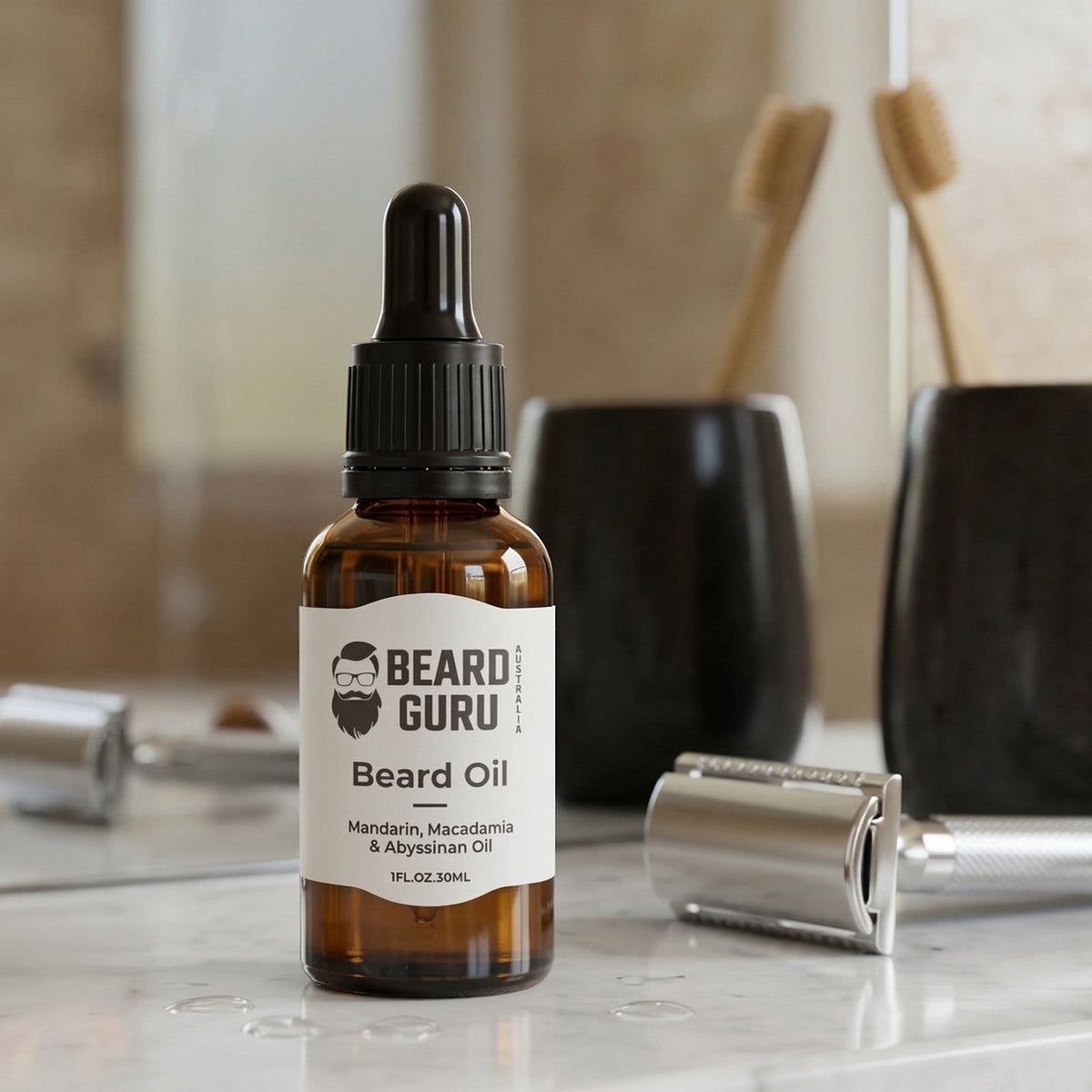 Beard Oil by Beard Guru - 30ml – Beard Guru Australia